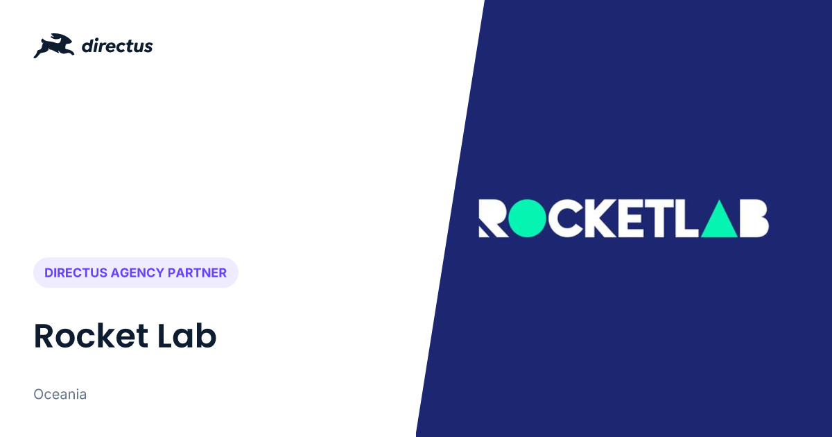 Rocket Lab | Directus Agency Directory