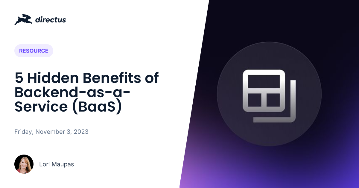 5 Hidden Benefits of Backend-as-a-Service (BaaS)