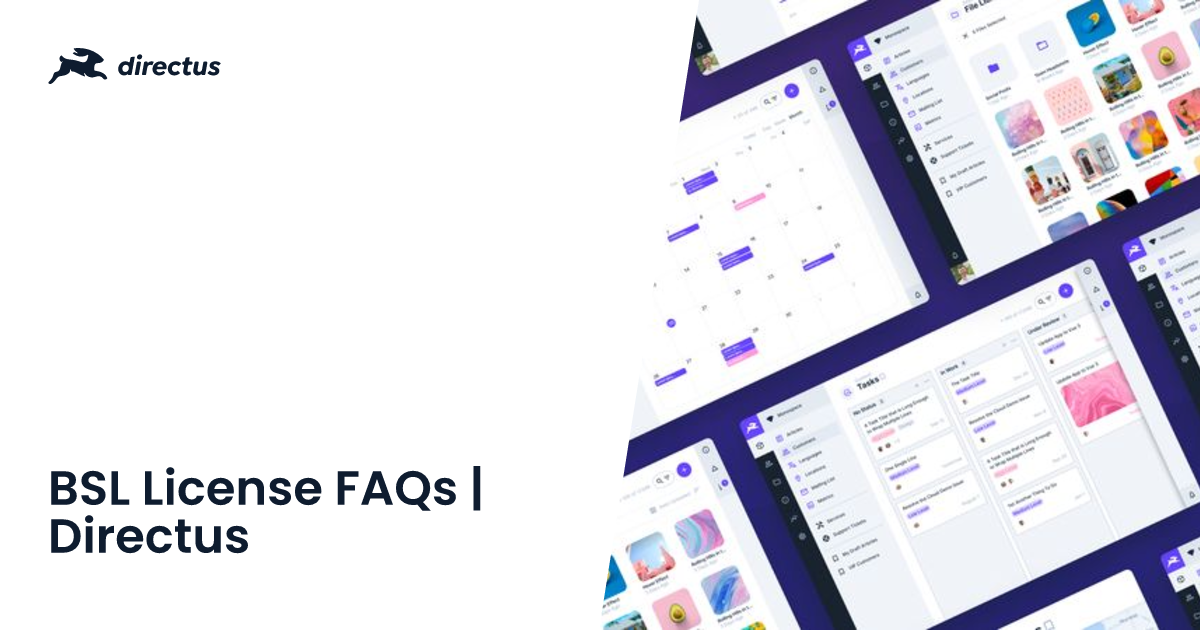 BSL License FAQs | Directus