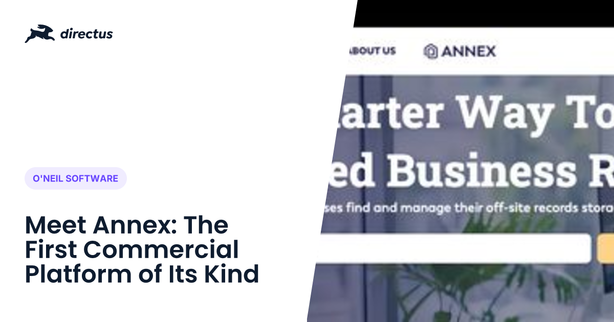 Meet Annex: The First Commercial Platform of Its Kind | Built With Directus
