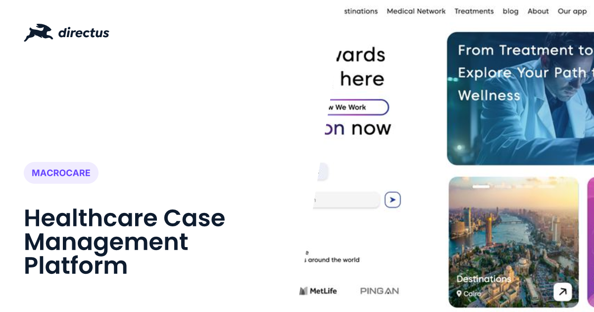 Healthcare Case Management Platform | Built With Directus