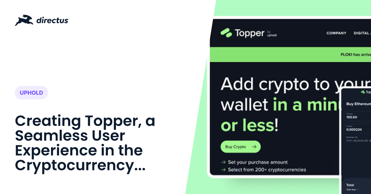 Creating Topper, a Seamless User Experience in the Cryptocurrency ...