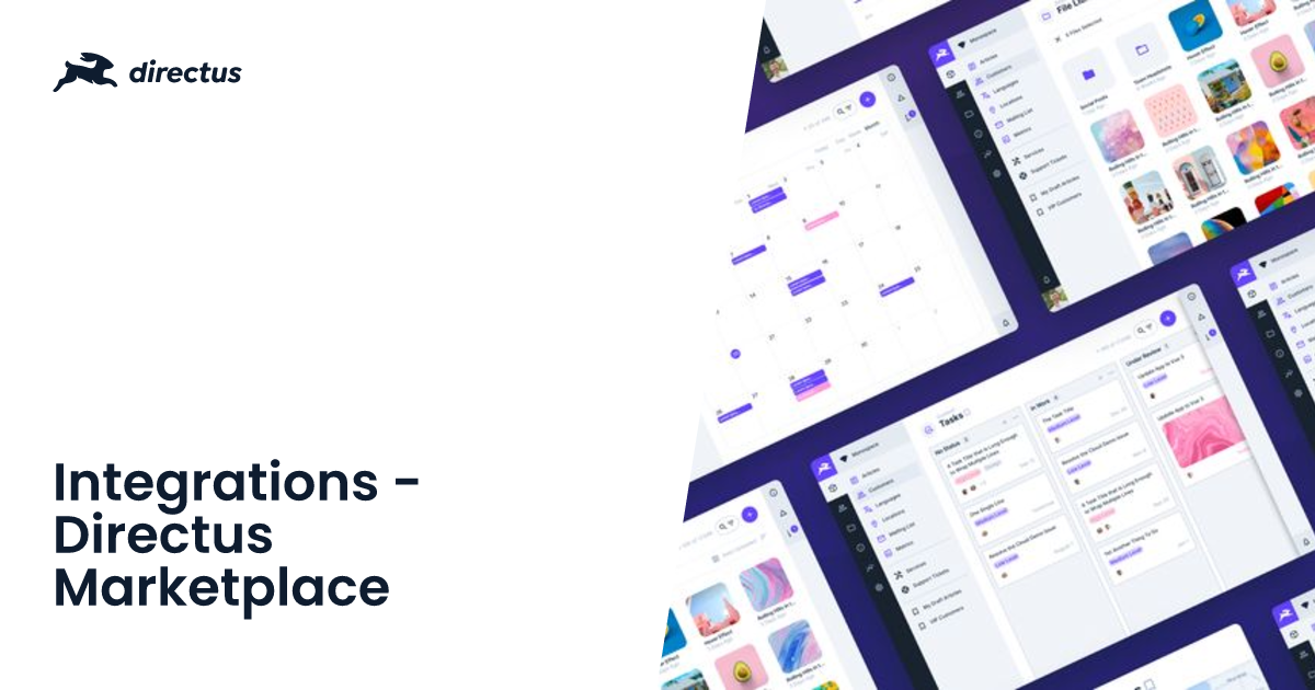 Integrations - Directus Marketplace